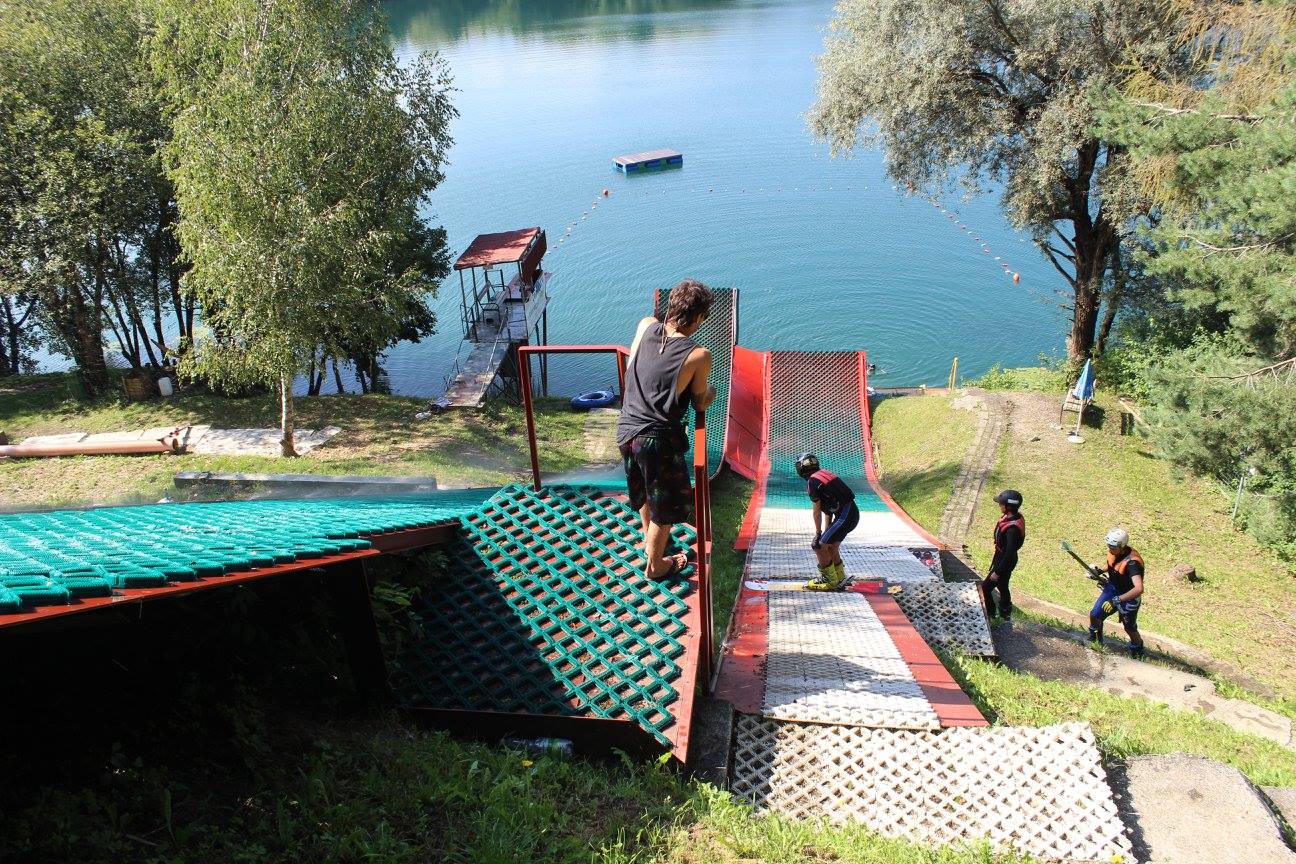 Water Ramps in Austria - Freeski Sauze d'Oulx